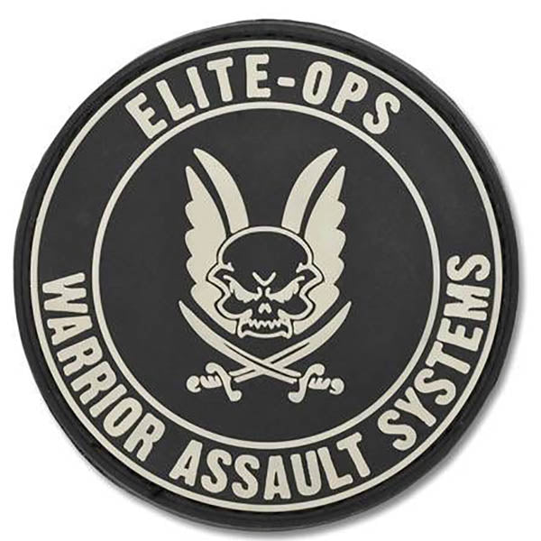 Morale Patches ROUND RUBBER LOGO SHIELD, black – ARMYPOINT